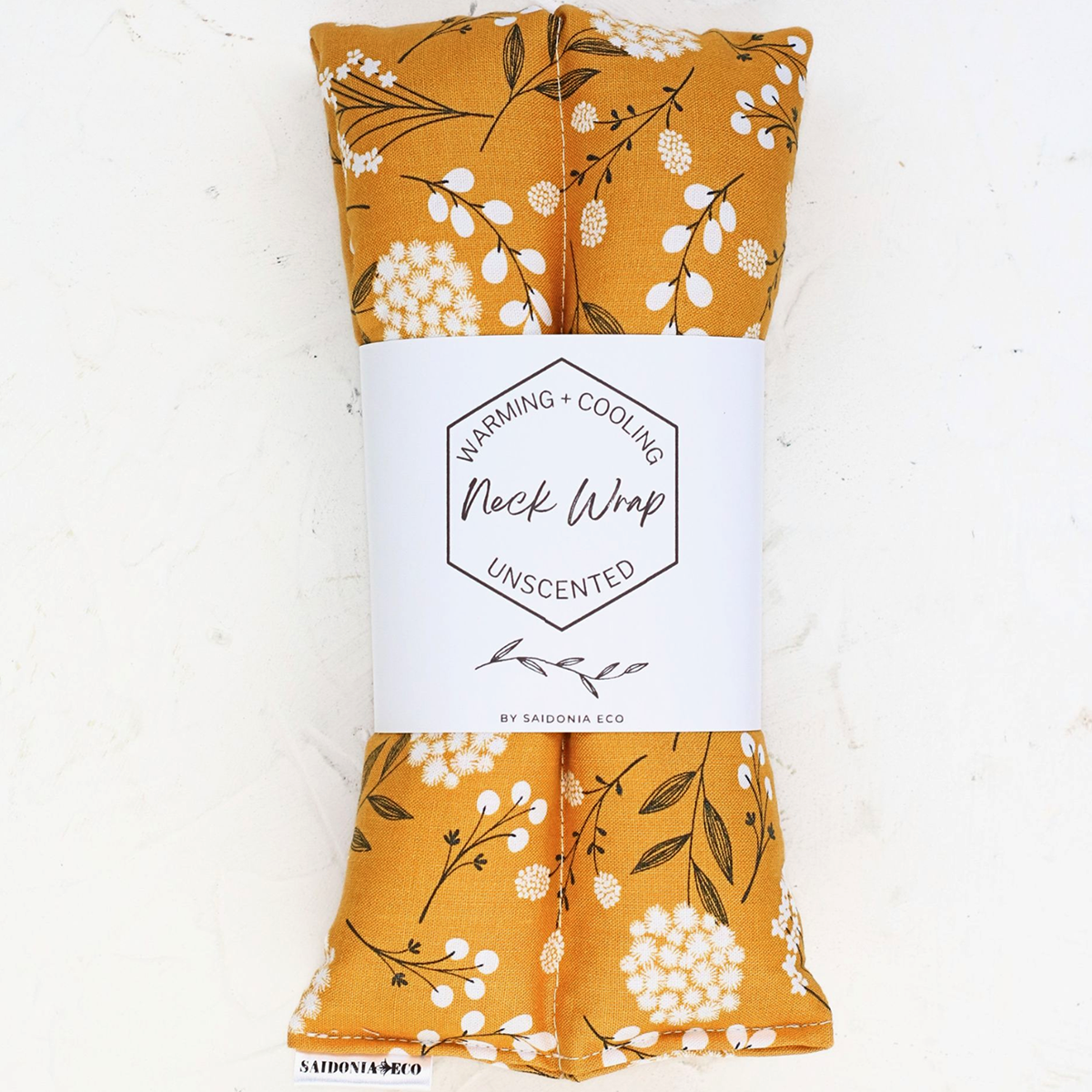 Neck & Body Heating/Cooling Pad - Mustard Flowers | IAM Yarns — Inspire ...